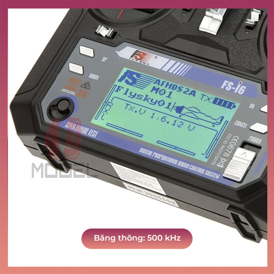 Bộ Điều Khiển 6 Kênh Flysky i6 (TX) + Mạch Thu ia6B (RX) Dùng Chế Tạo ...