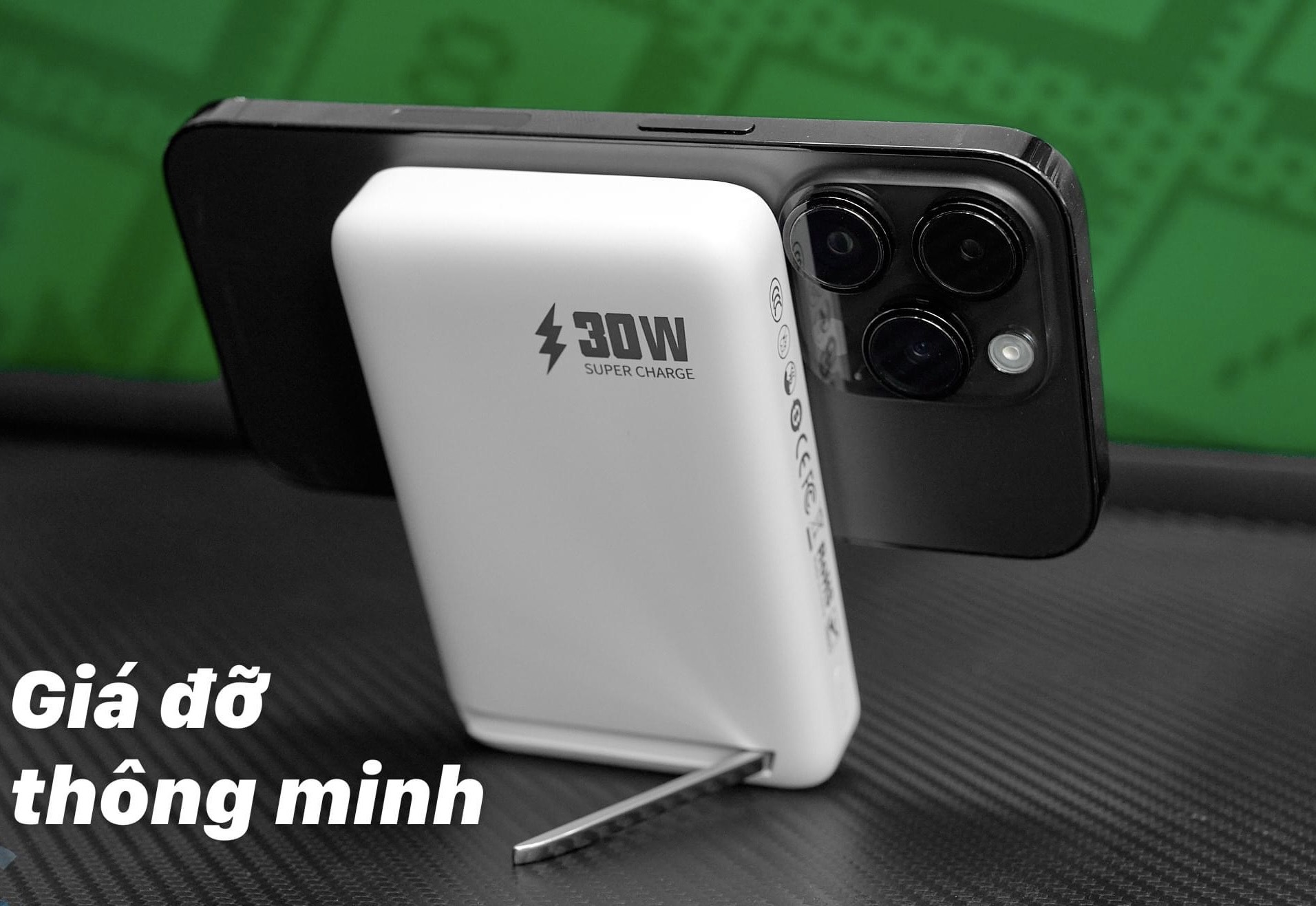 Sạc Dự Phòng Không Dây WIWU Qi2 30W Wi-P031 Chuẩn Sạc Nhanh 15W Không Dây, Dung Lượng 10.000mAh ...