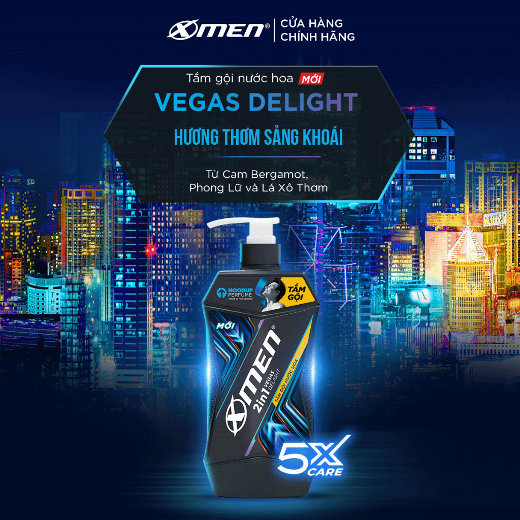Sữa Tắm Gội X-Men Vegas Delight 630g | Shopee Việt Nam