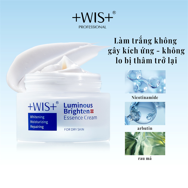 +WIS+ Niacinamide Whitening Cream cho làn da nhẹ nhàng, không gây kích ...