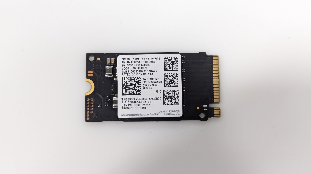 SSD Samsung PM9C1/PM9B1/Pm991a 256GB/512GB M.2 2242 PCIe NVMe Gen 4×4 ...