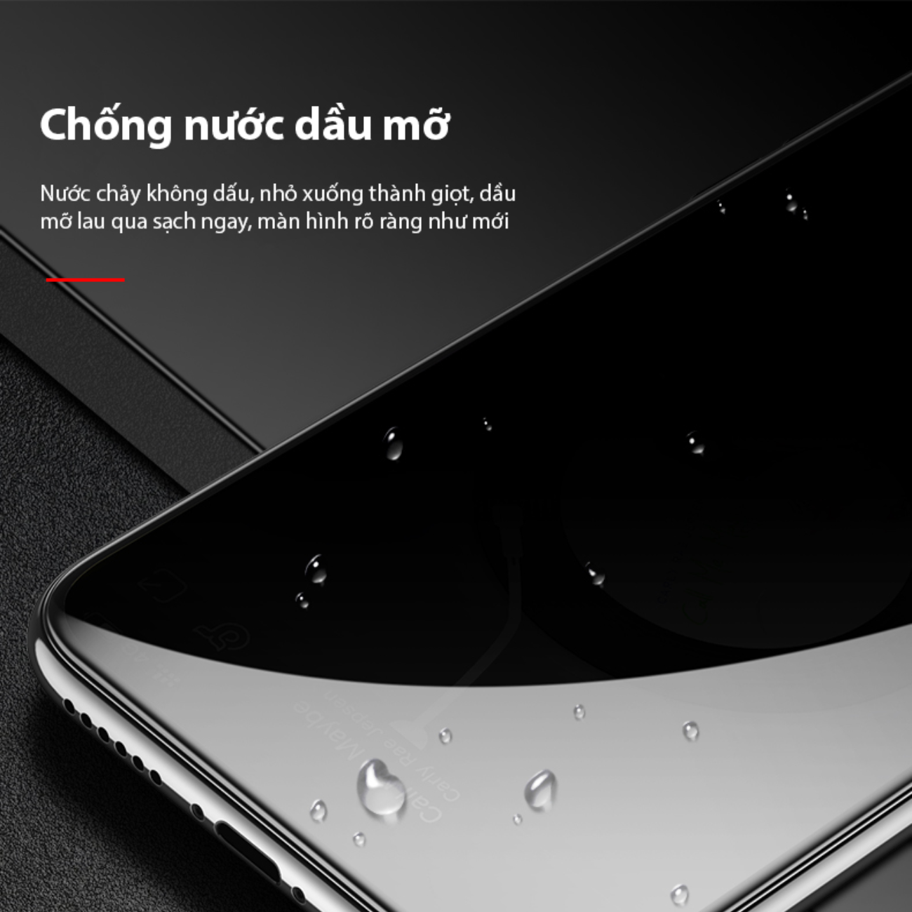 Kính cường lực iphone 6D Elephant Full màn hình trong suốt cho IPX Xs ...