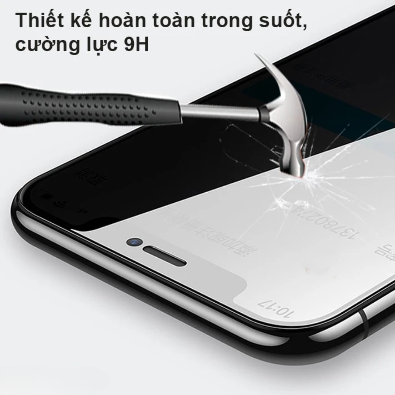 Kính cường lực iphone 6D Elephant Full màn hình trong suốt cho IPX Xs ...