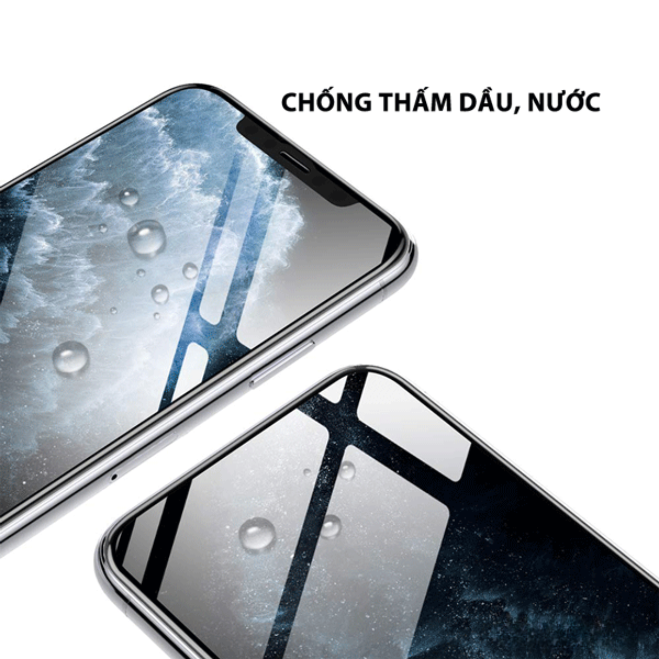 Kính cường lực iphone 6D Elephant Full màn hình trong suốt cho IPX Xs ...