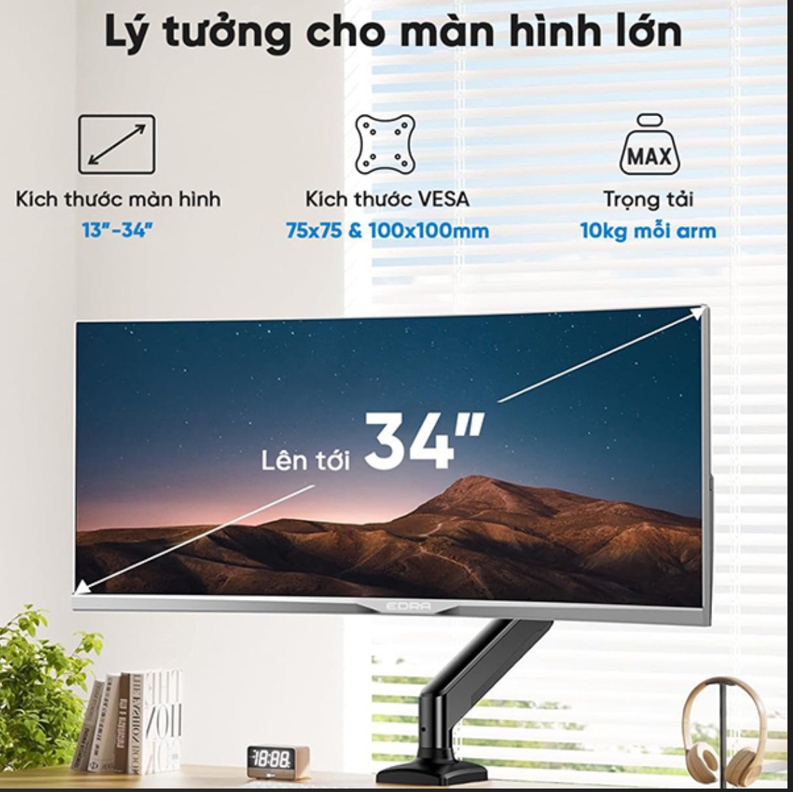 Arm Màn Hình - Giá treo màn hình EDRA EMA7302 | EMA7304| EMA7308 ...