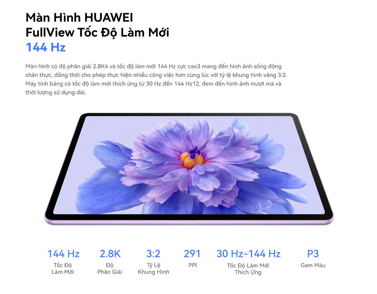 Máy tính bảng HUAWEI MatePad 11.5"S 8GB | 256GB | HarmonyOS 4.2 - Pin ...