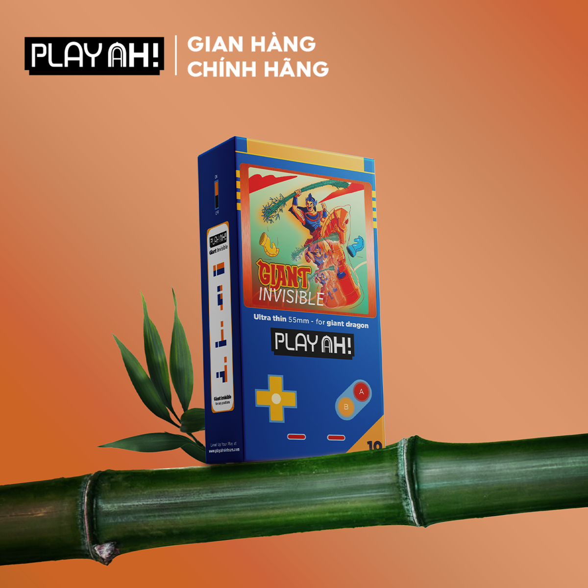 Combo 2 hộp Bao cao su size to PlayAh! Siêu Mỏng 55mm Giant Invisible ...