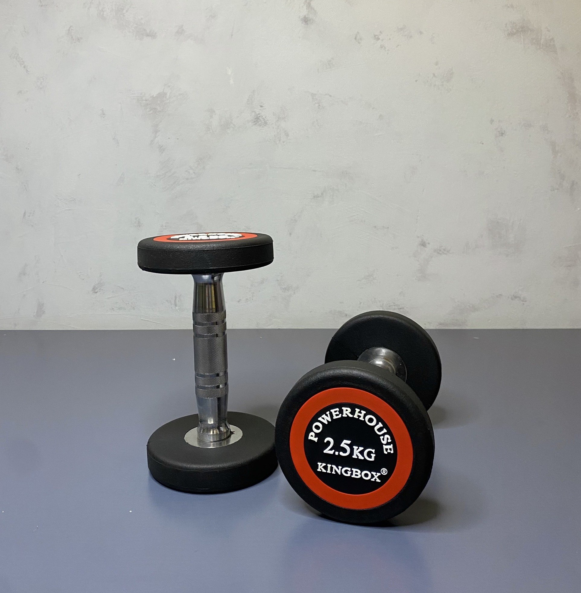 Tạ Tay Đơn KINGBOX Chính Hãng, Tạ Gang Bọc Cao Su, Tạ Tay Loại 2.5kg 5kg 7.5kg 10kg 12.5kg 15kg ...