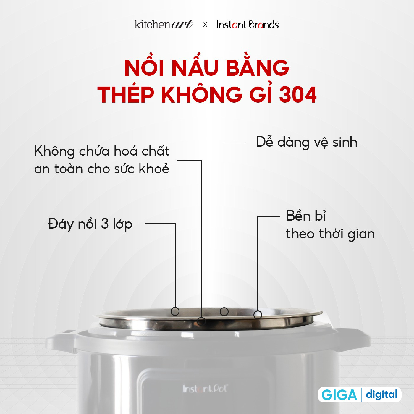 Nồi áp suất điện đa năng Instant Pot Essential 60 9in1, dung tích 5.7L - BH 12 Tháng | Shopee ...