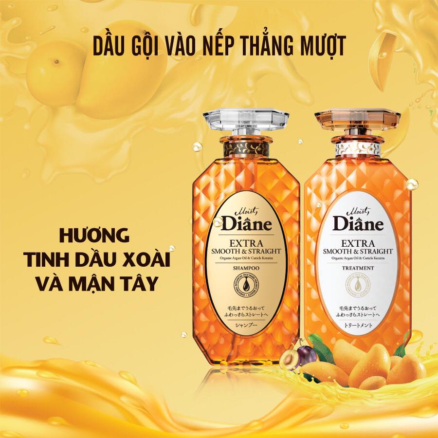Bộ Dầu Gội Dầu Xả Tinh Dầu Cao Cấp Moist Diane Nhật Bản - 450ml ( Hàng ...
