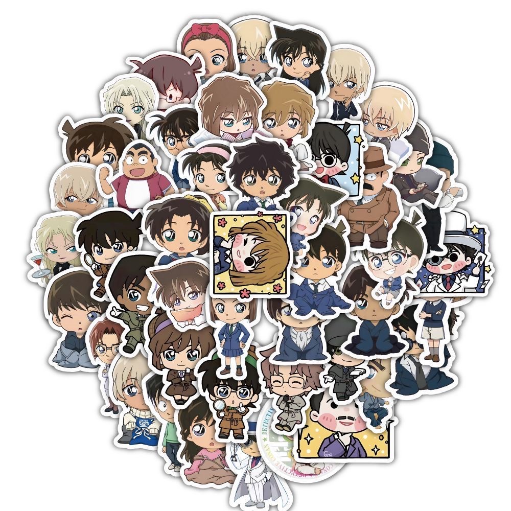 Sticker Conan Kaito Kid Anime Cute Hình Dán Trang Trí Ốp Điện Thoại ...