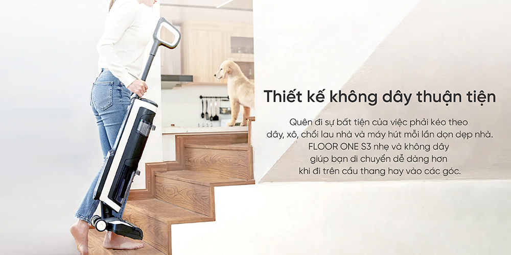 Máy hút bụi lau sàn Tineco Floor One S6 Stretch Pro/ S6 Stretch/ S6 ...