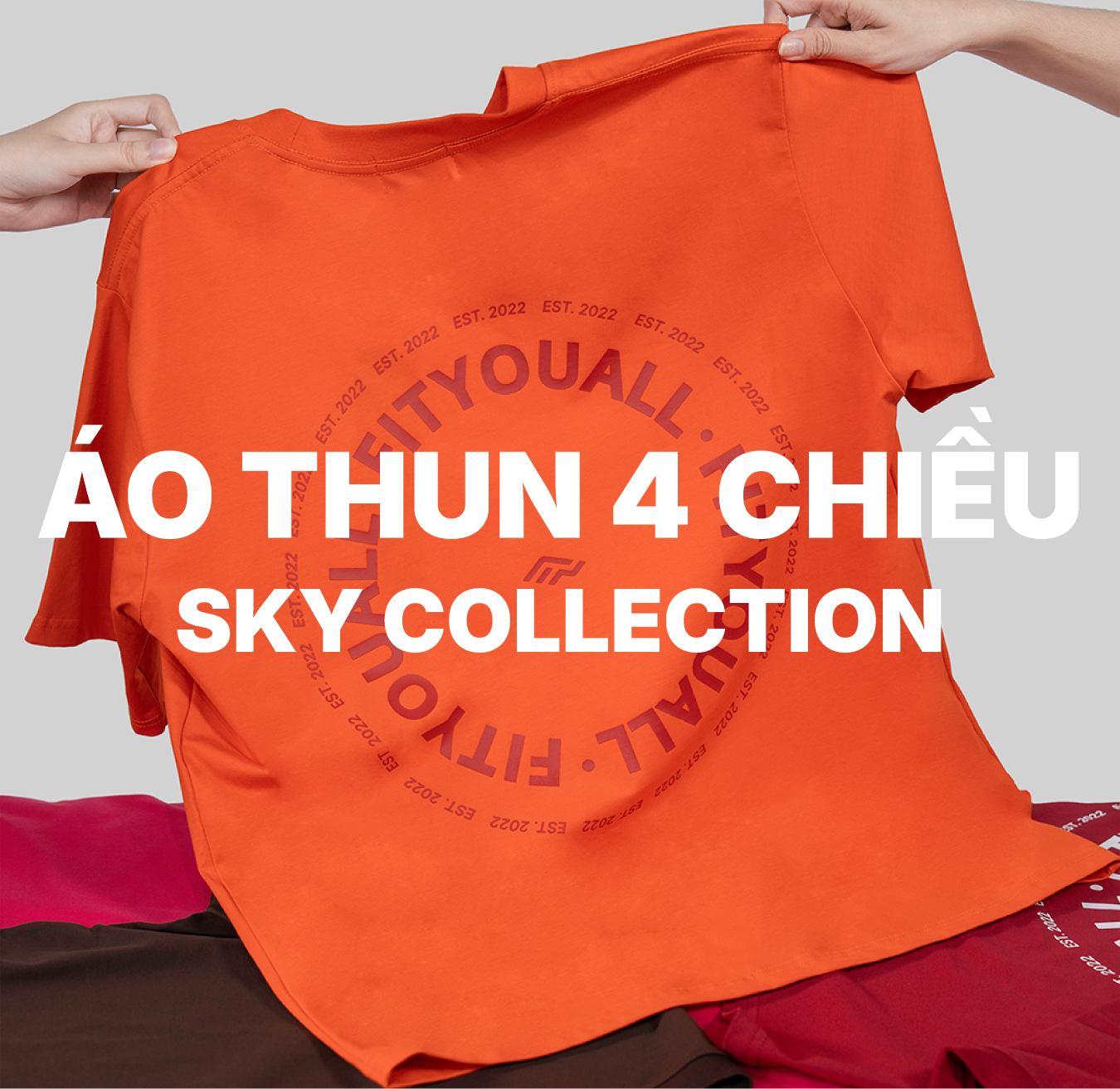 Áo thun thể thao tập gym unisex FitYouAll tay ngắn cổ tròn vải thun lạnh 4 chiều thoáng mát ...