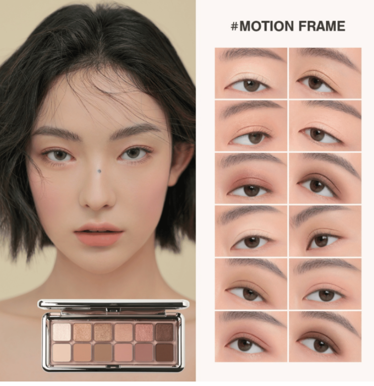 Màu Mắt 12 Ô 3ce New Take Eyeshadow Palette [Motion Frame- Raw Neutrals- Creative Filter- Pink ...