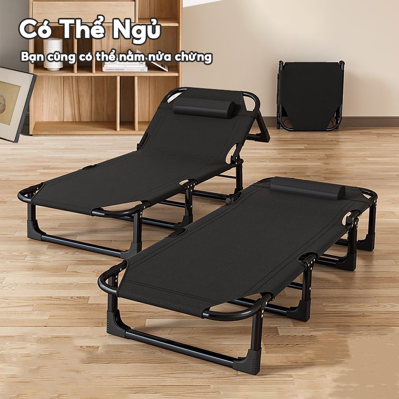 KIOOK Giường Gấp Gọn Giường Xếp Văn Phòng Giường Gấp Khung Thép Chất ...