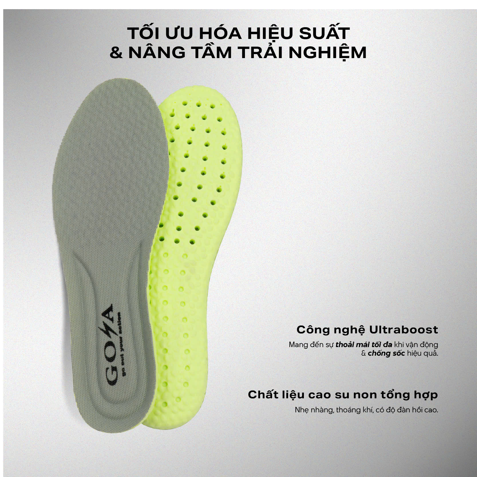 Lót Giày Thể Thao Chính Hãng Goya Neo Êm Mềm Thấm Hút Mồ Hôi | Shopee ...