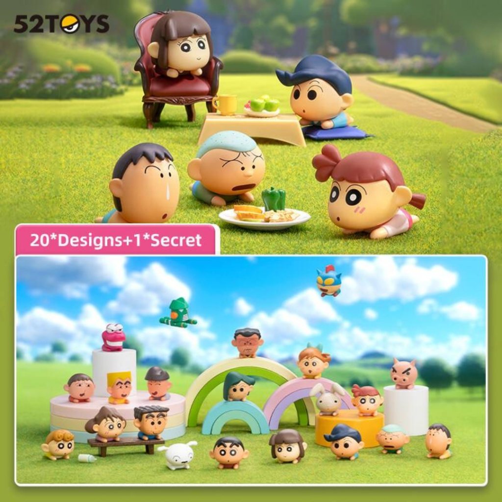 Hộp Mù Blind Box, Mô hình Crayon Shin-chan MINI-Lying Down Series ...