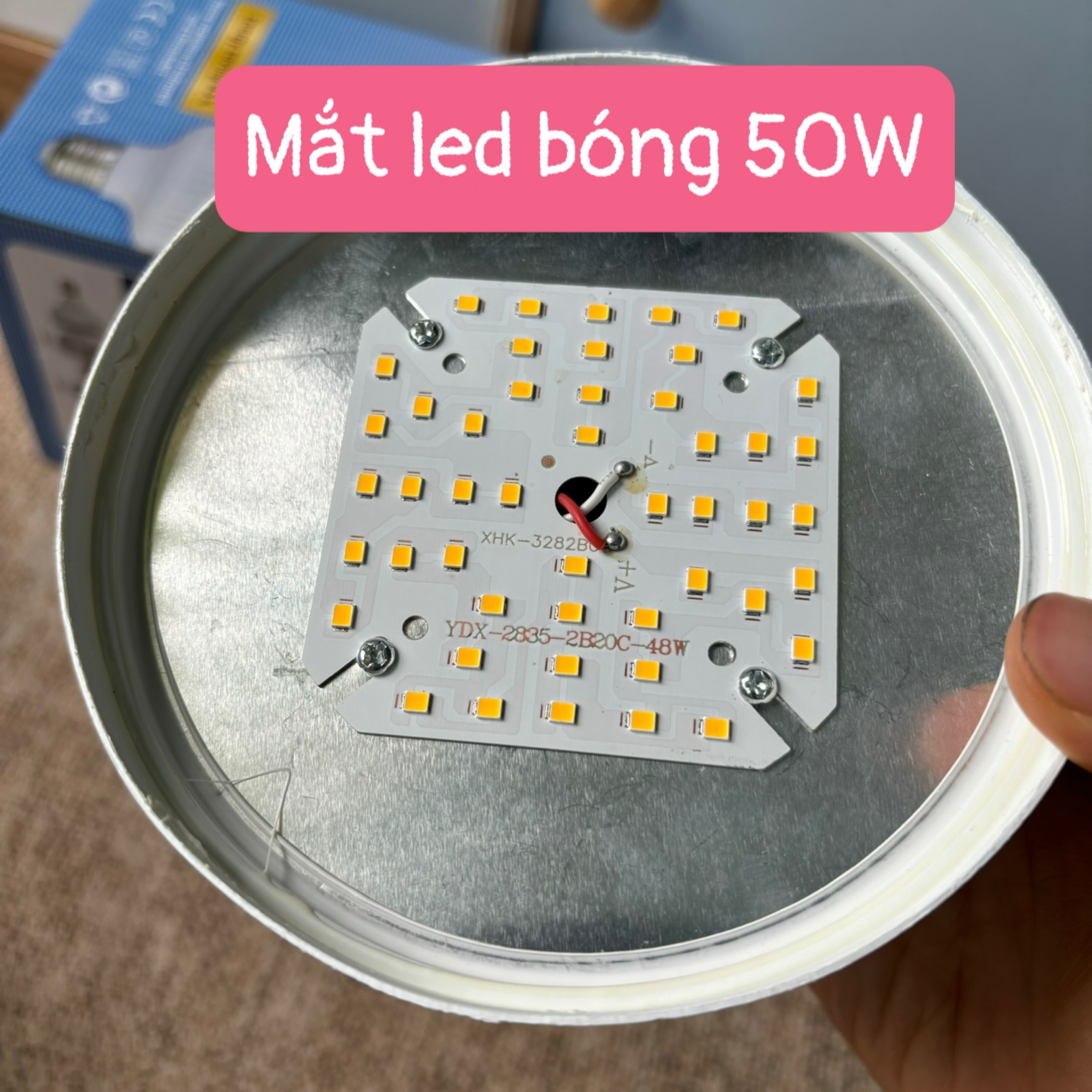 Bóng đèn led THP Gold ánh sáng vàng 50w 40w 30w 20w 10w 5w , bóng led ...