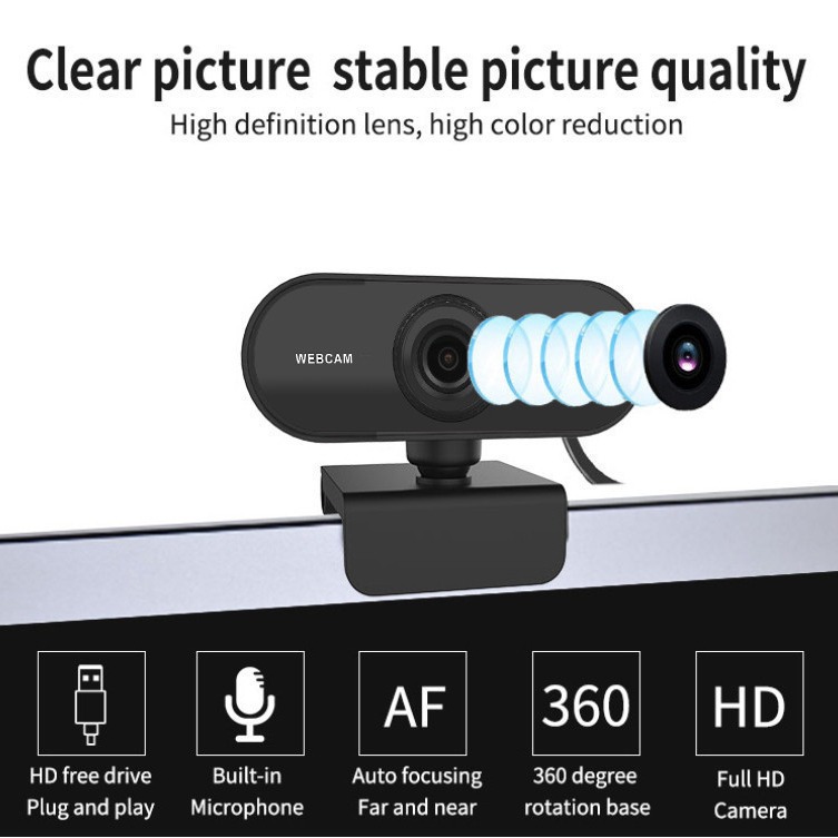 Aioneus Webcam Máy CÓ MÍC 2K/1080P PC livestream Full HD USB Cắm Web ...