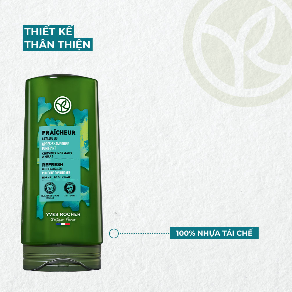 [Yves x KOL Livestream] Combo Cho Tóc Dầu Yves Rocher Refresh Purifying ...