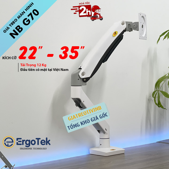 NB G45 22 - 40 Inch / NB H100 17 - 30 Inch - Giá Treo / Tay Arm Màn ...