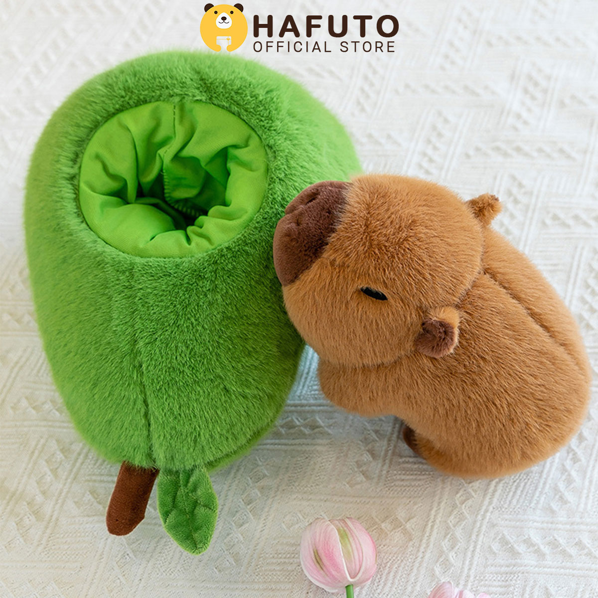 Gấu Bông Chuột Capybara Trong Quả Bơ Đáng Yêu Hafuto, Quà Tặng Đồ Chơi ...
