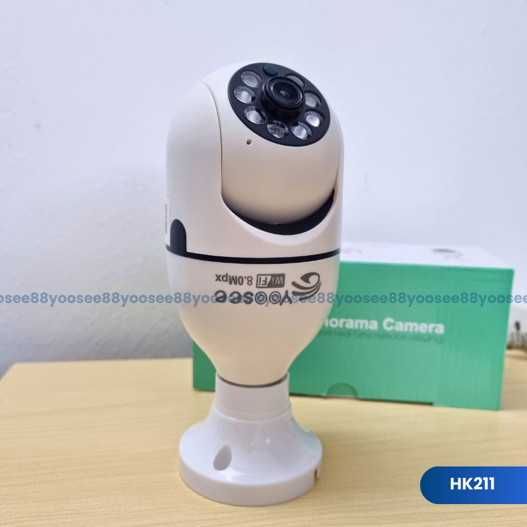 (BH 1 NĂM)Camera WIFI YOOSEE Trong Nhà Chui Cắm Đèn/Chui Bóng Đèn, Đàm Thoại 2 Chiều, Ban Đêm Có ...