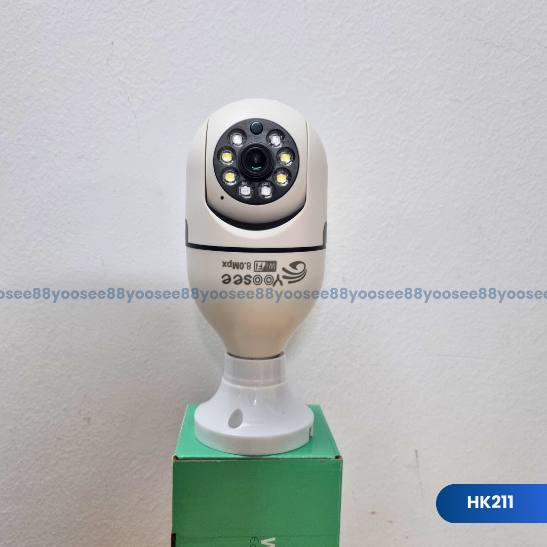 (BH 1 NĂM)Camera WIFI YOOSEE Trong Nhà Chui Cắm Đèn/Chui Bóng Đèn, Đàm Thoại 2 Chiều, Ban Đêm Có ...