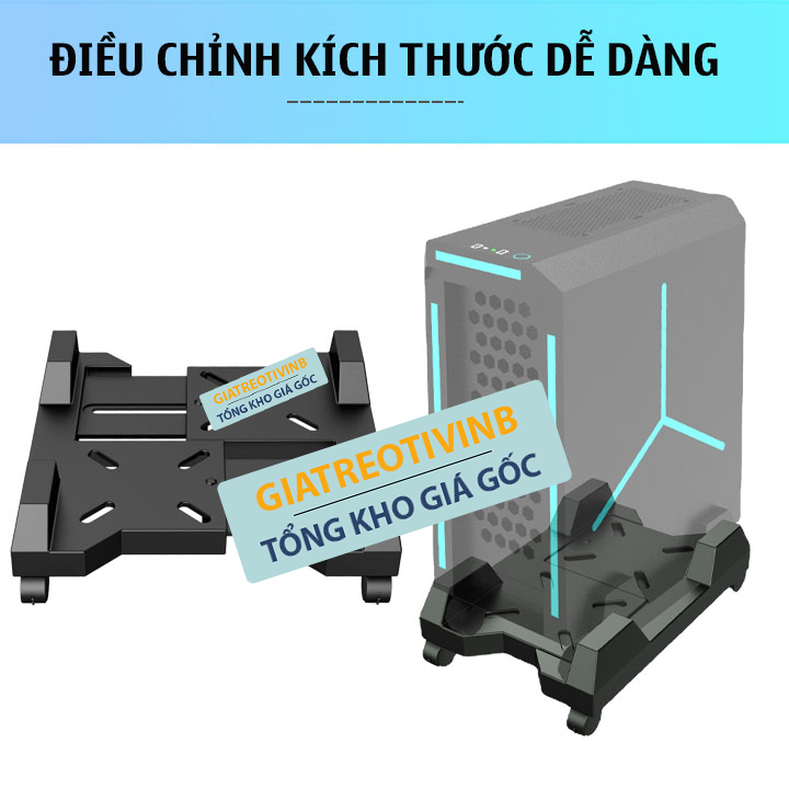 Kệ Để Cây Máy Tính (CPU) ErgoTek EP6 - Chân Đế Máy Tính Để Bàn PC - Di ...
