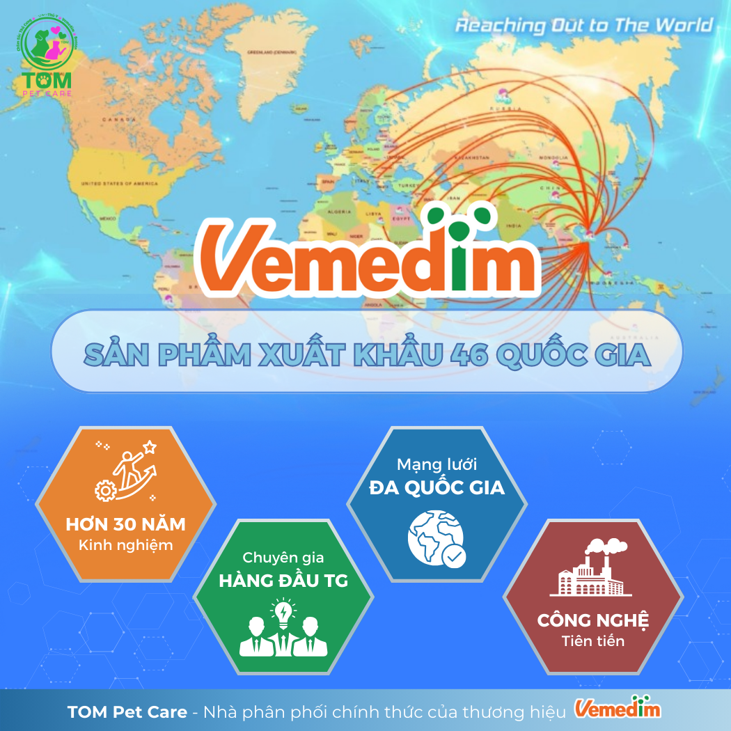 Vemedim Pet Amox plus | Trị tiêu chảy, hô hấp, viêm mắt, vết thương ở ...