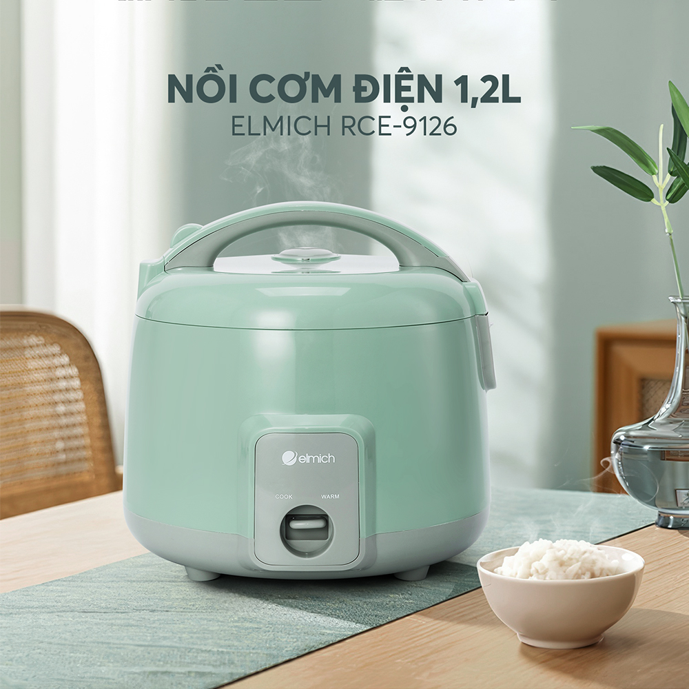 Nồi cơm điện Elmich 1.2L RCE-9126 | Shopee Việt Nam