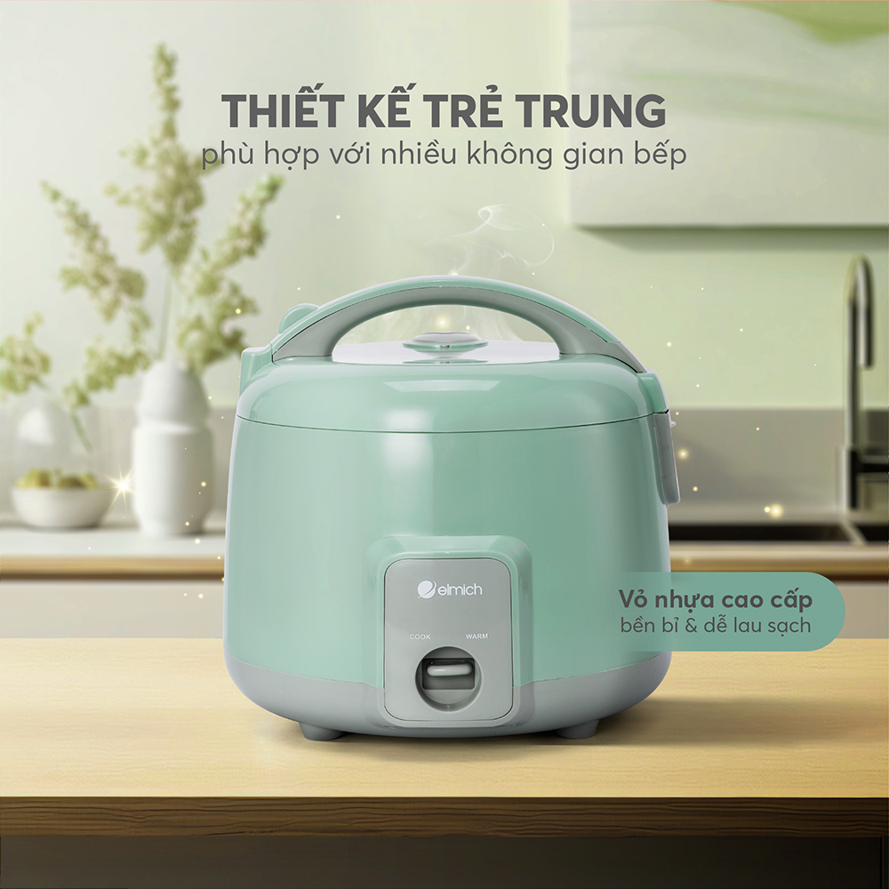 Nồi cơm điện Elmich 1.2L RCE-9126 | Shopee Việt Nam