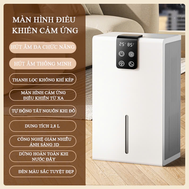 Máy Hút Ẩm Đa Năng CORISU GB-0828 3in1 Hút Ẩm, Lọc Không Khí Phù Hợp ...