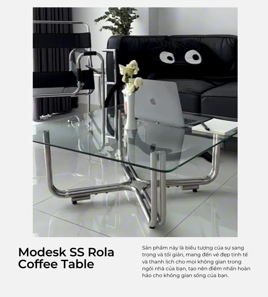 Modesk SS Rola Table - Bàn trà sofa trang trí phòng khách, đơn giản ...