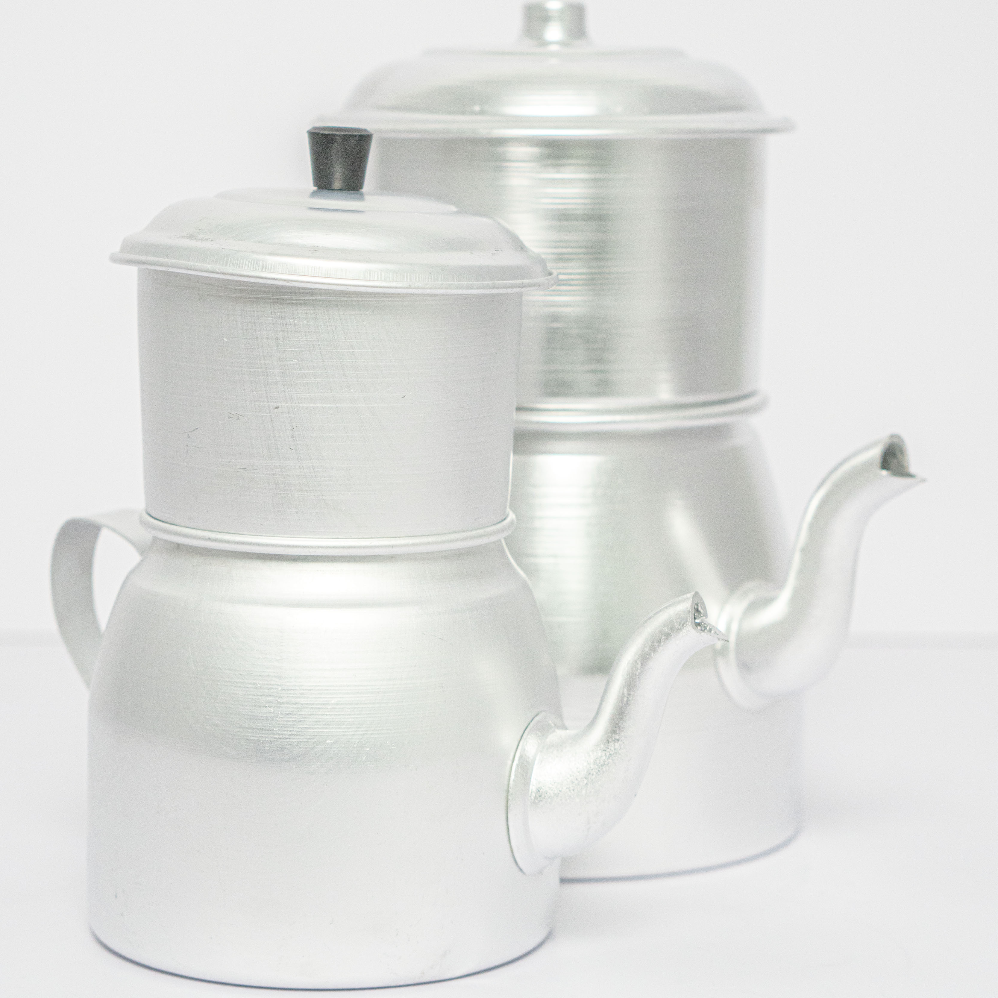 Phin cafe nhôm 100g và 200g - Phin cafe có ấm lớn - Dụng cụ pha cà phê ...