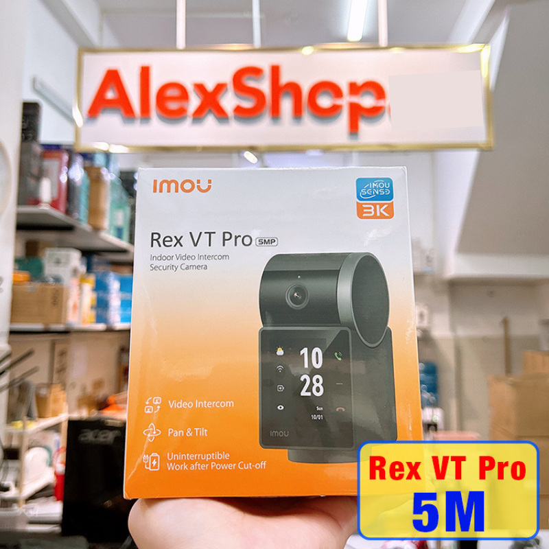 [5M] Camera Gọi Điện Imou Rex VT Pro 5M, 3K Tích Hợp AI, Gọi Video ...