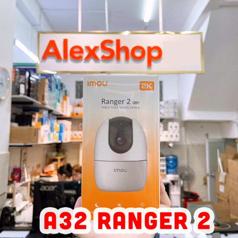 [COMBO] Camera Wifi Imou A32 Ranger 2 (3M) Kèm Thẻ 64G Tặng Đế Chữ L ...