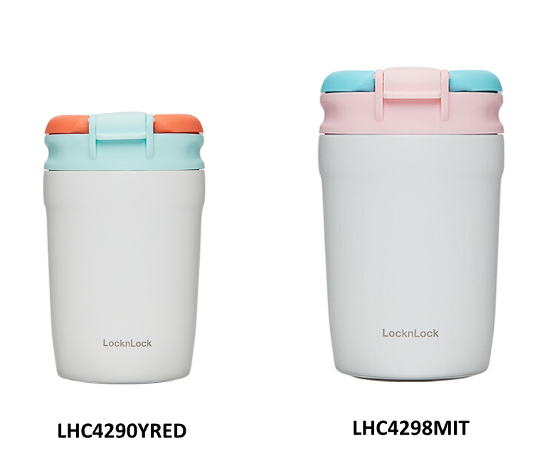 Bình Giữ Nhiệt LocknLock 320ml-430ml Có Ông Hút Cute Chính Hãng Cao Cấp LHC4290 LHC4298 T2C Mall ...