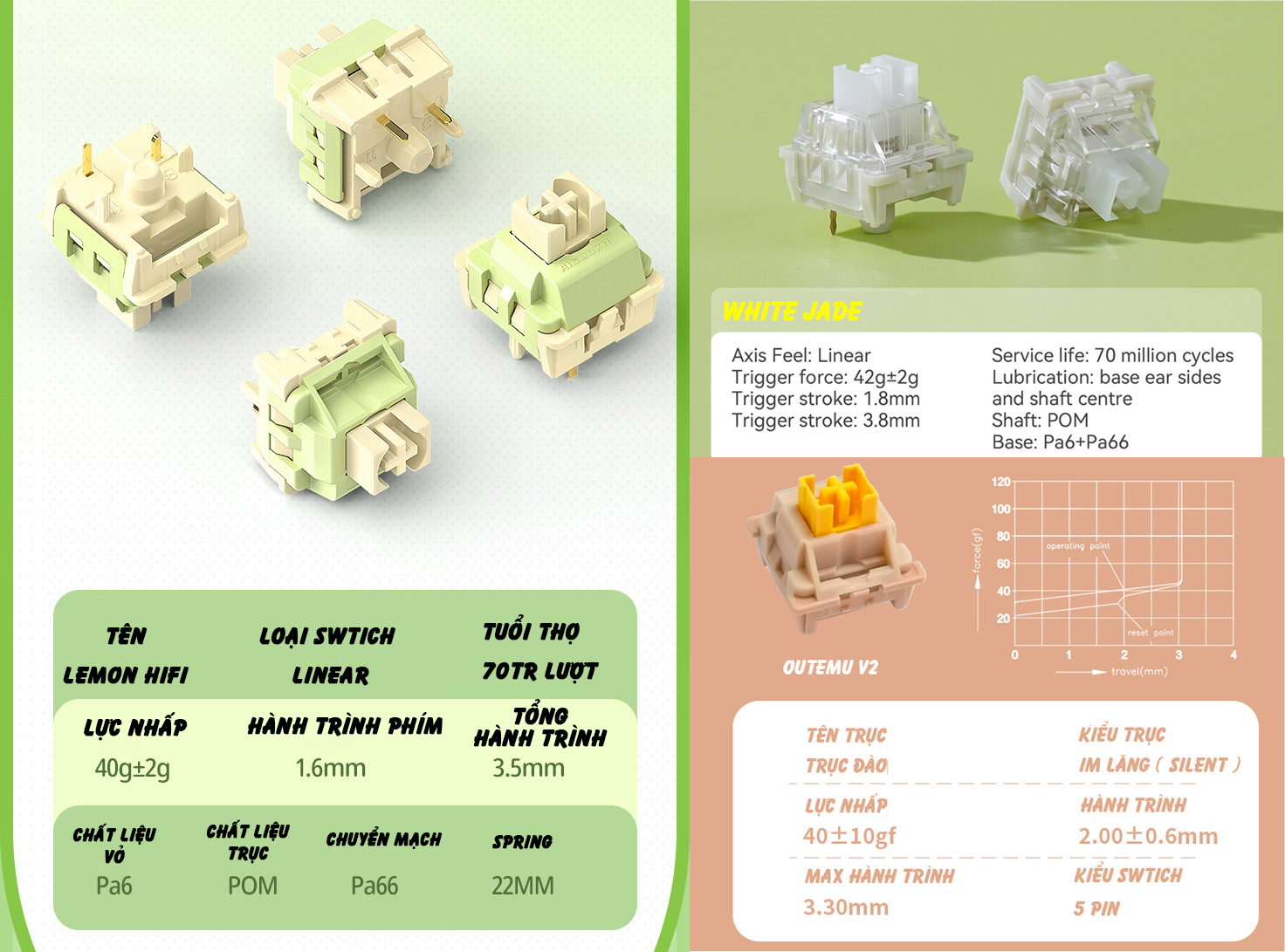 Bàn phím cơ Silent Atas AL65 Khung nhôm CNC 3 mode kết nối - Led RGB ...