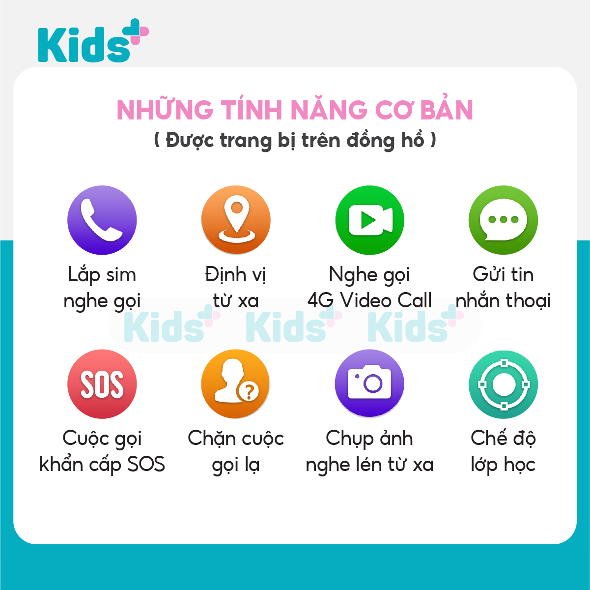 [ TẶNG DÂY ĐEO CỔ - KÍNH CƯỜNG LỰC ] Đồng hồ thông minh trẻ em KidsPlus Y92 4G lắp sim nghe gọi ...