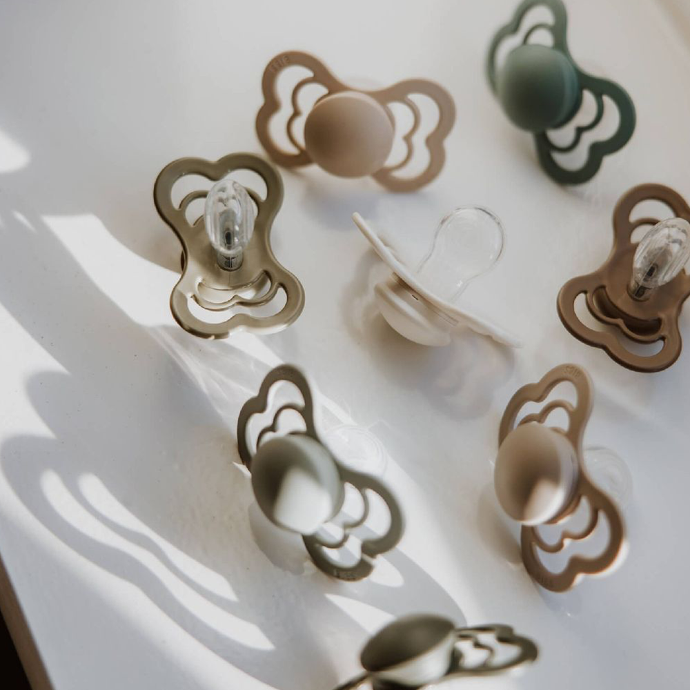 Ti giả Bibs Supreme Silicone ty ngậm núm DẸT silicone cho bé 0-6-18m ...