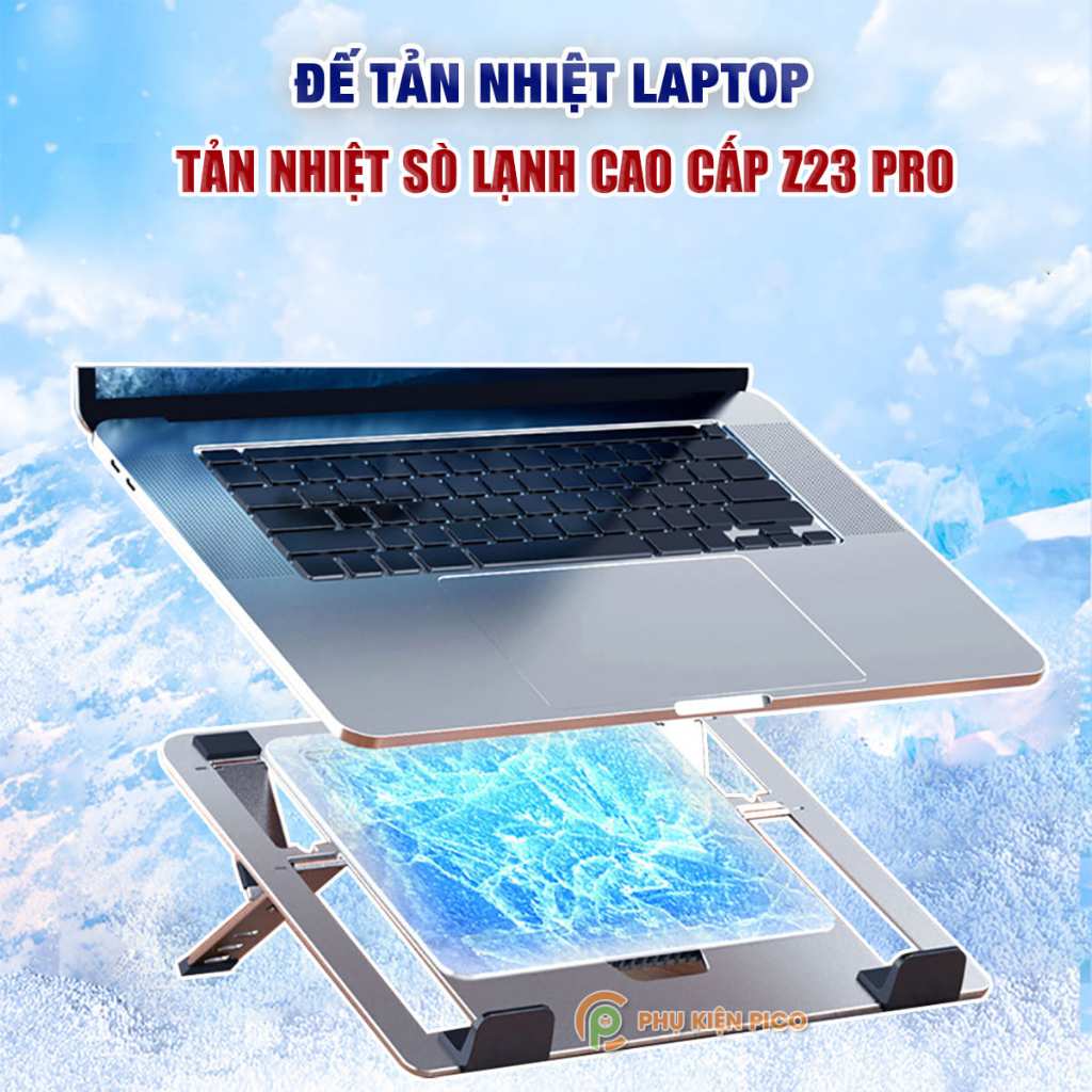 Quạt tản nhiệt laptop máy tính bảng sò lạnh Z23 Pro Z26 Pro Z18 Pro - Giá đỡ Surface book pro ...