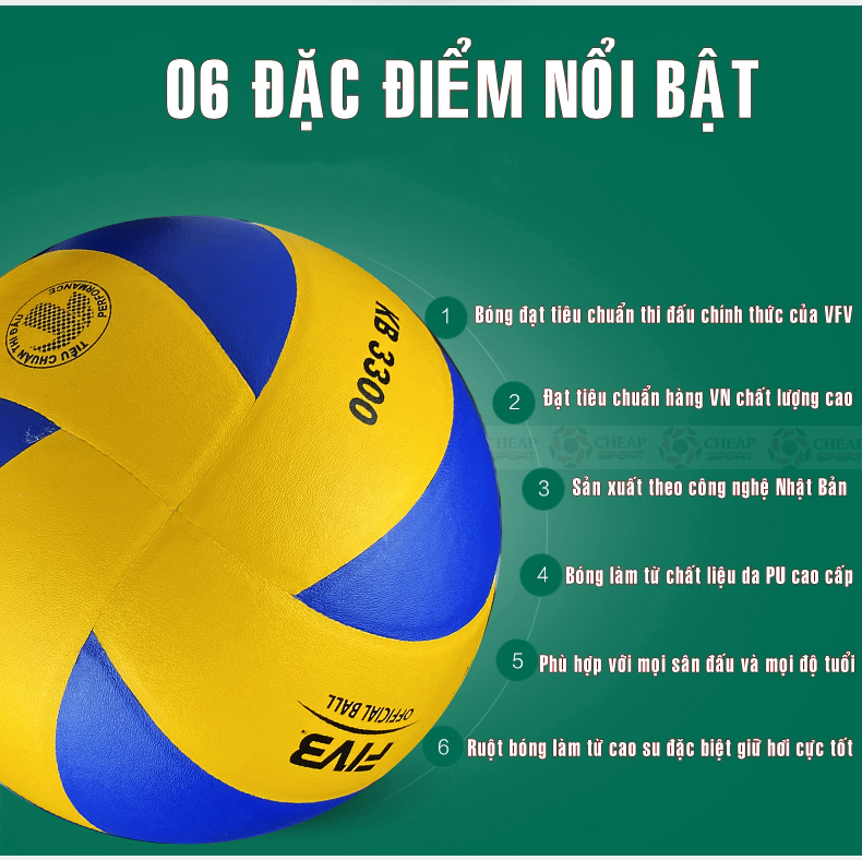 Bóng Chuyền Da Chính Hãng King Ball Quả Banh Bóng Chuyền Thi Đấu Ngoài ...