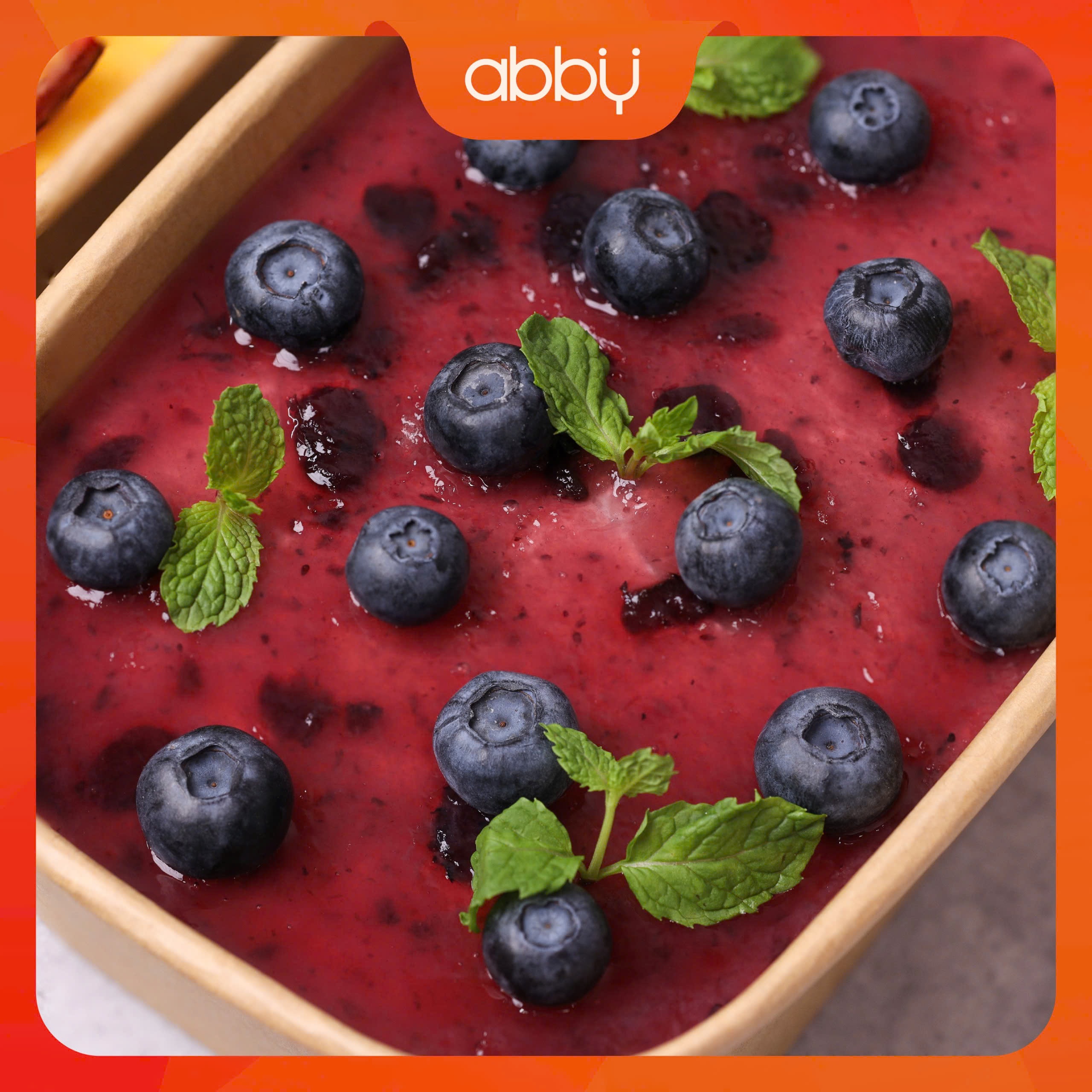 [ABBY - TẶNG HỘP GIẤY] Set làm bánh Mousse Việt quất - Chanh leo Abby nguyên liệu làm bánh thành ...