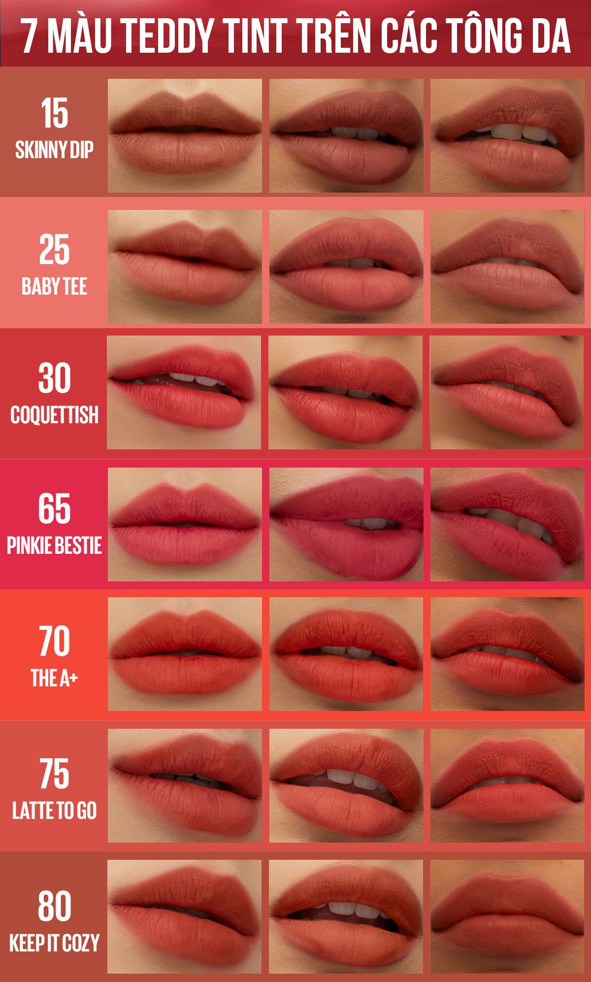 Son Kem Bông Bền Màu Superstay Teddy Tint Maybelline New York 5ml ...