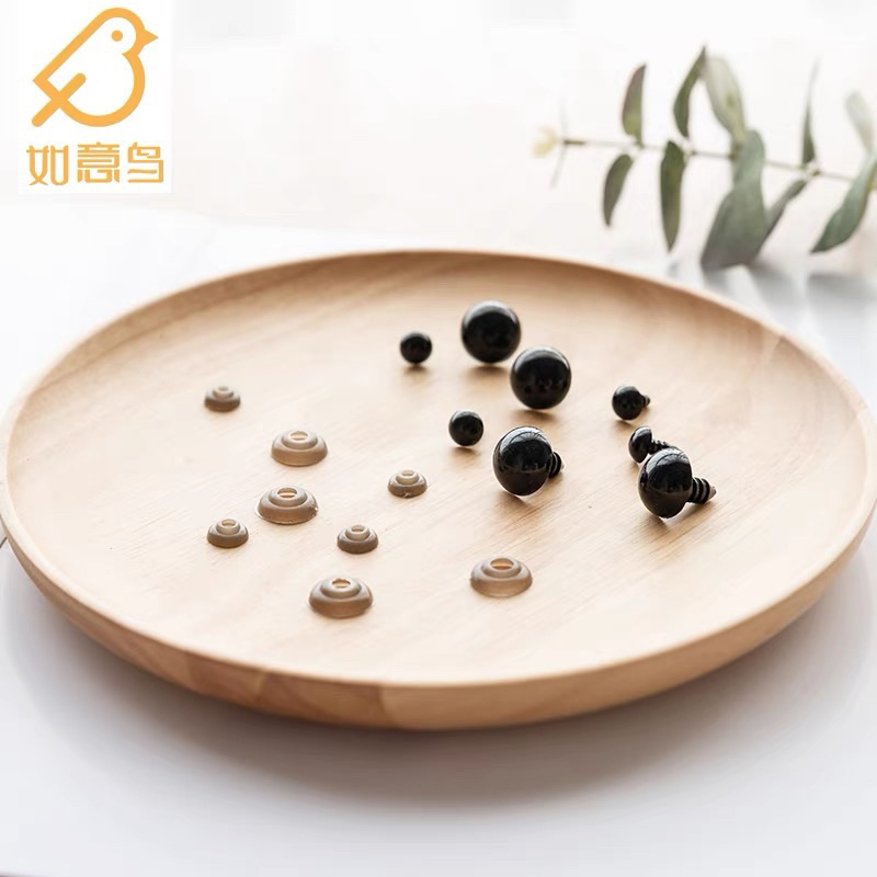 [Túi 5 cặp kèm chốt] Mắt chốt Thú Bông, mắt đen, mắt màu | Shopee Việt Nam