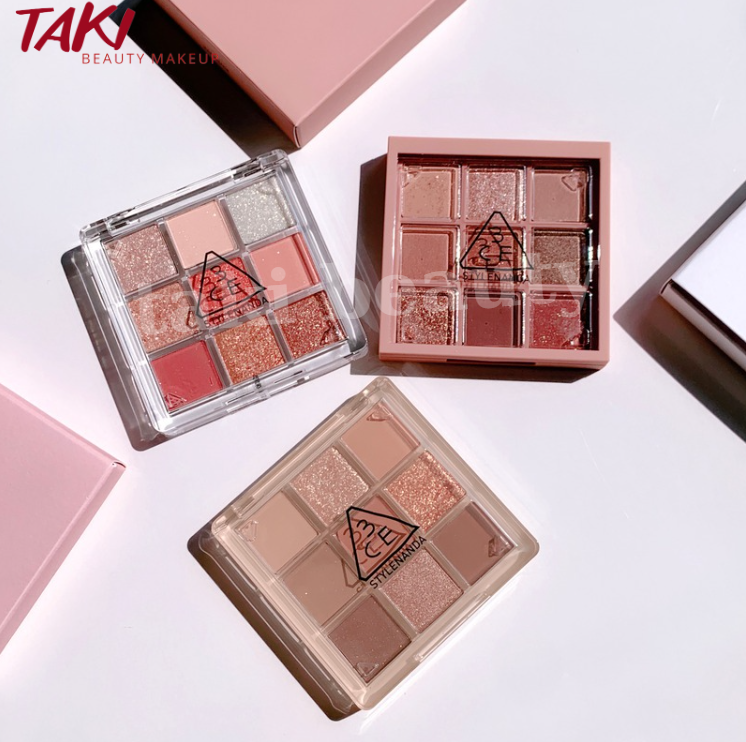 Màu Mắt 9 Ô 3CE Multi Eye Color Pallette Knotted Pink - Beach Muse ...