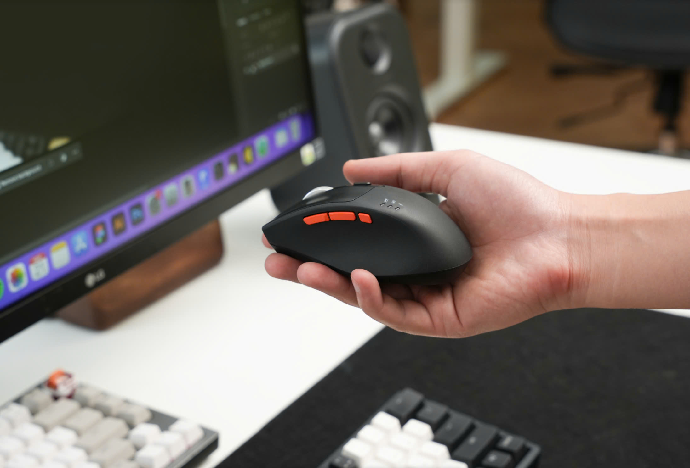 Chuột không dây HyperWork Silentium MS01 (Switch silent yên tĩnh, kết ...