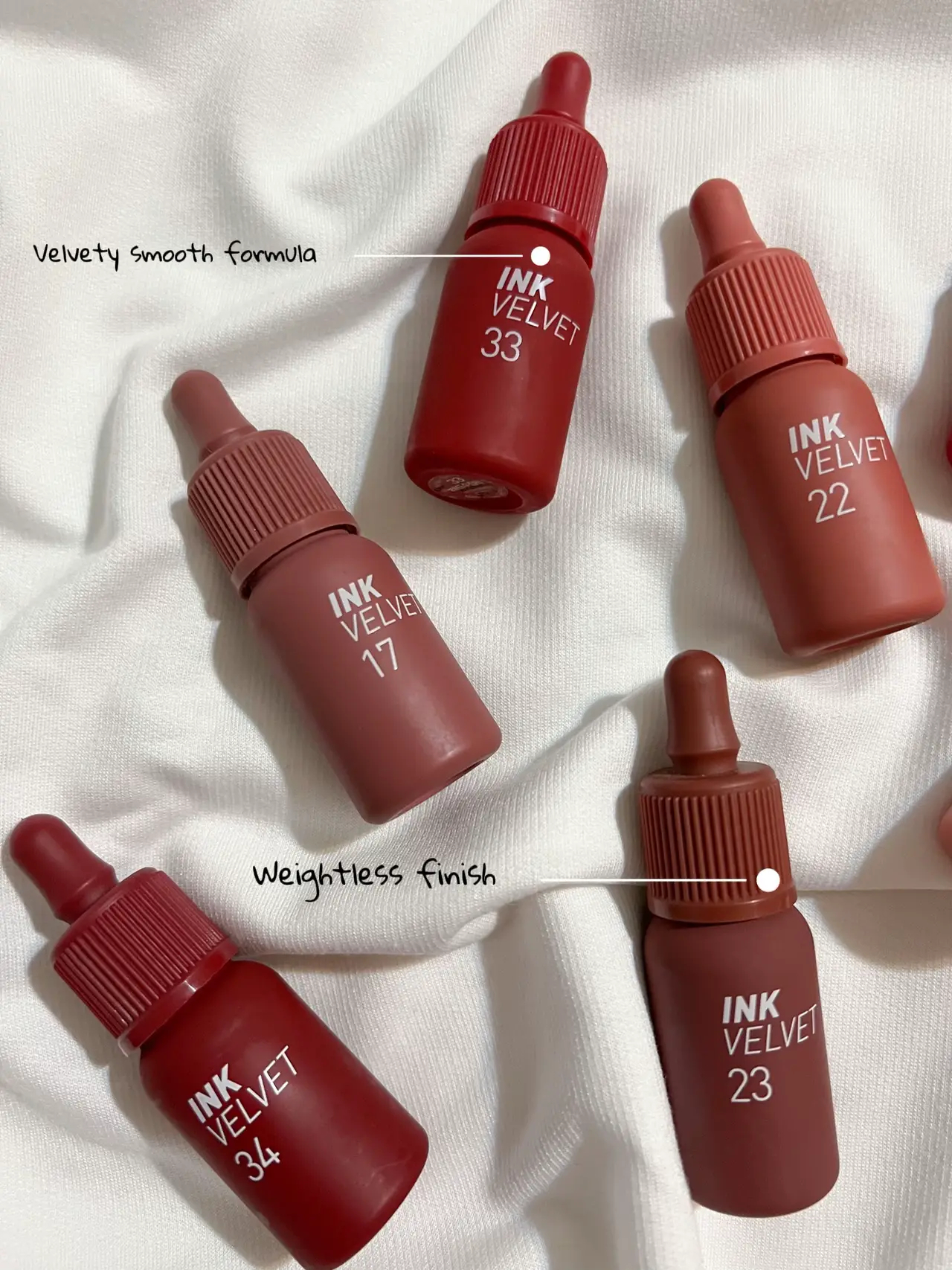 Son Kem Lì Peripera Ink The Velvet 2023 màu 30-28-27-40-43-46-full màu ...