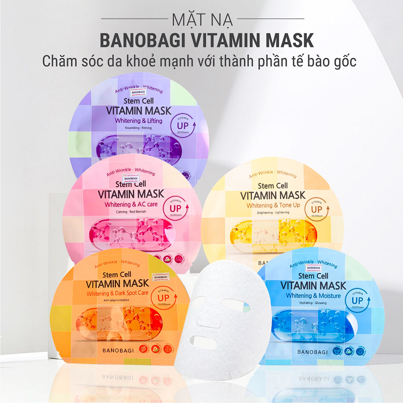 COMBO 10 MIẾNG Mặt Nạ BANOBAGI PREMIUM Vita Genic Jelly Mask Vitamin ...